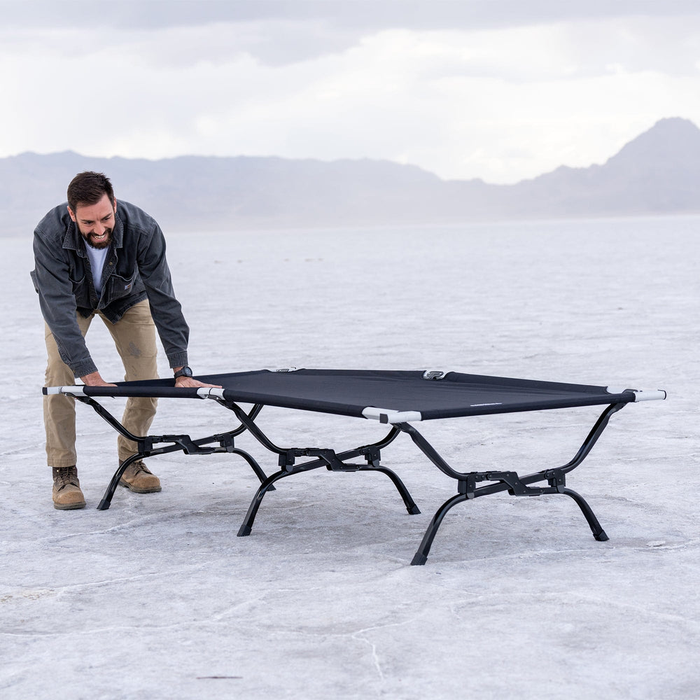 TETON Sports Universal Camp Cot with Pivot Arm