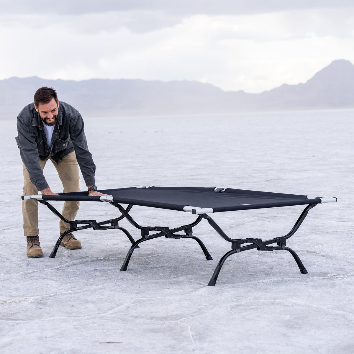 TETON Sports Universal Camp Cot with Pivot Arm